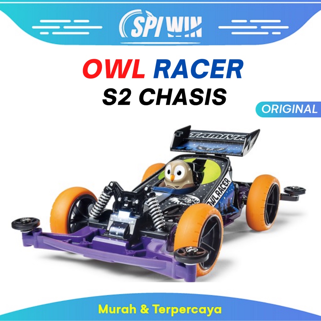 Jual Tamiya Original Owl Racer Super 2 Chassis S2 Mini 4WD | Shopee ...