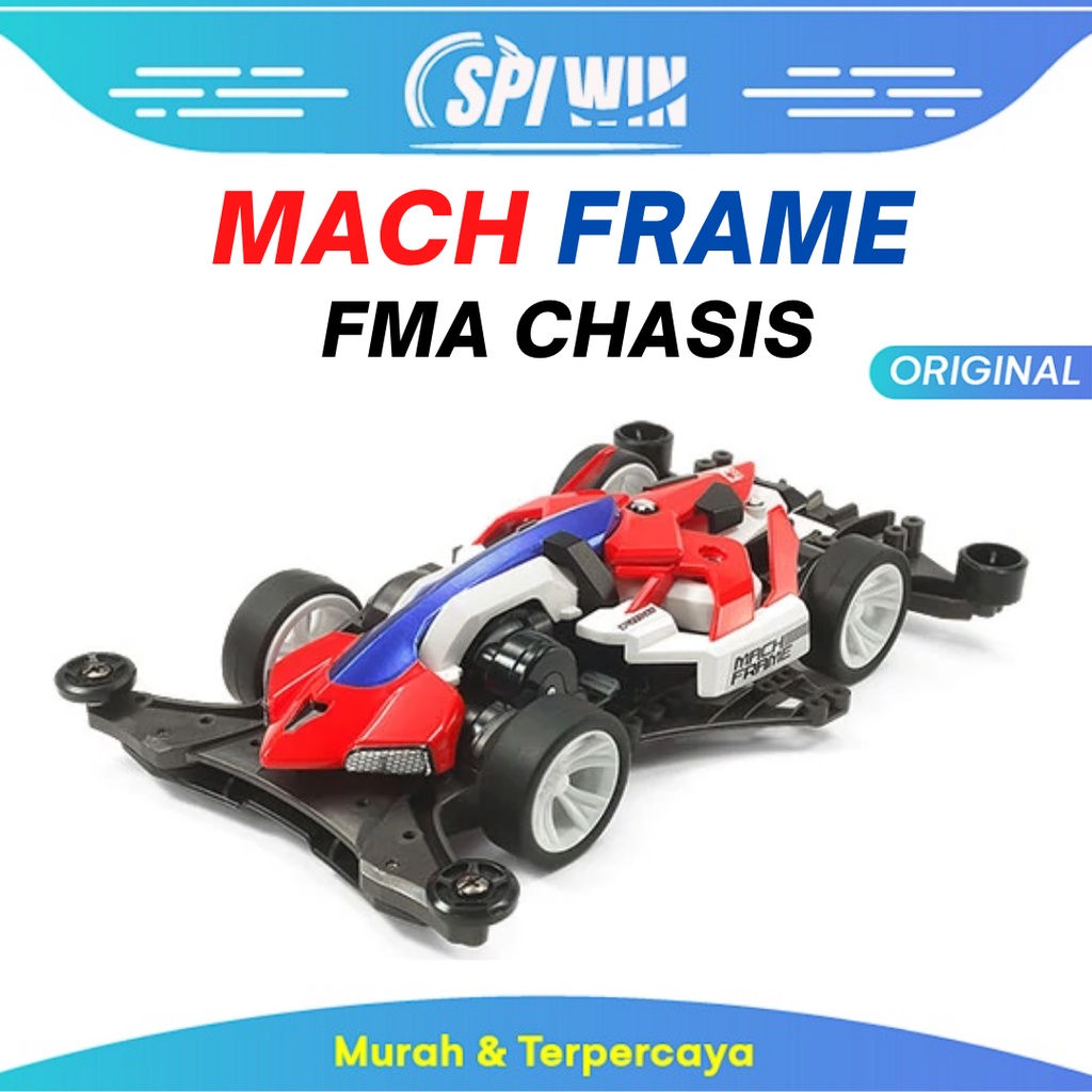 Jual Tamiya Mach Frame Mini 4WD FM-A Chasis Dinamo Depan ORIGINAL 100% ...