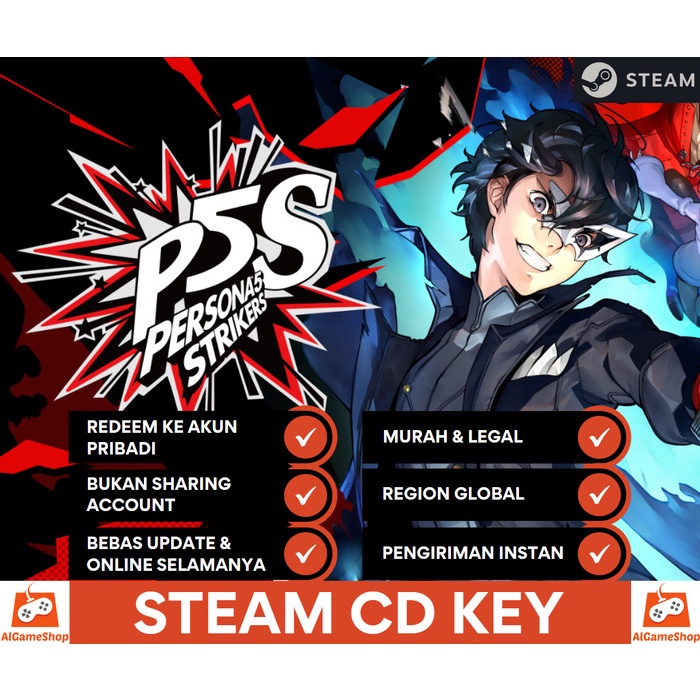 Jual Persona 5 Strikers Original PC Game Steam | Shopee Indonesia