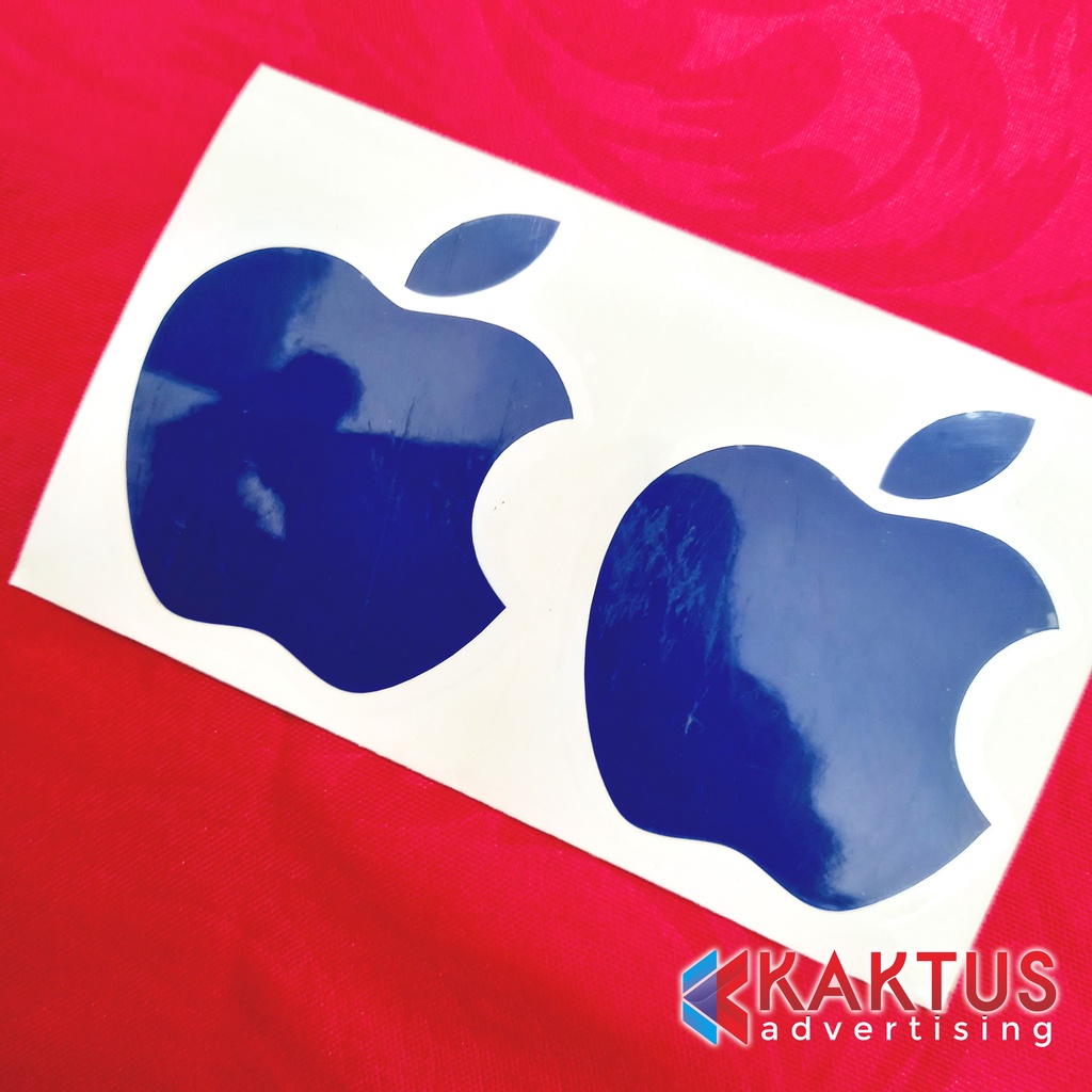 Jual Stiker Iphone Apple Cutting Sedang Untuk Laptop | Shopee Indonesia