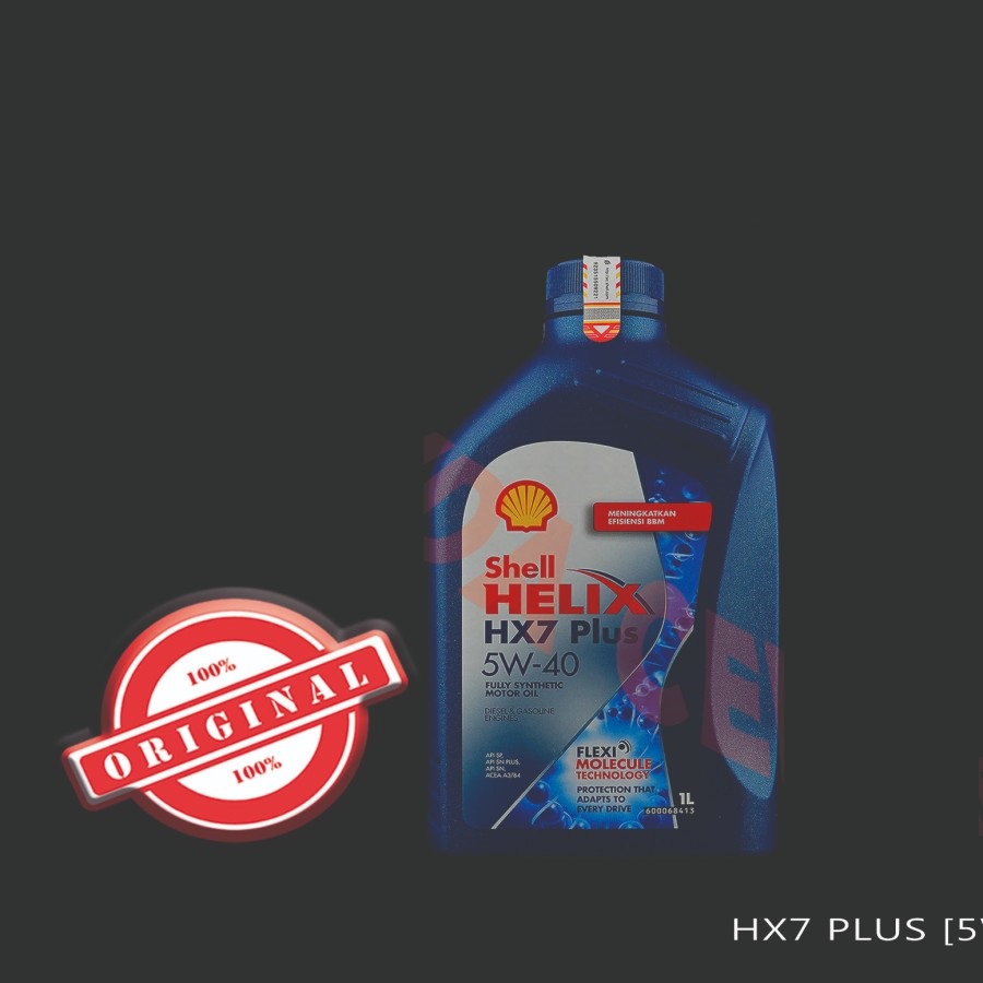 Jual Aveiro shop - oli shell helix hx7 plus 5w-40 1liter 100% original ...