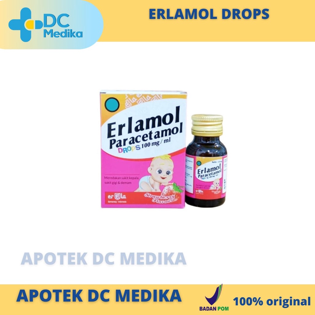Jual ERLAMOL DROP | Shopee Indonesia