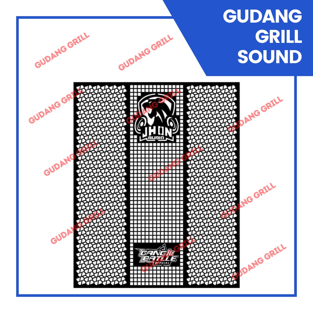 Jual Grill Sound Tutup Box Speaker Line Array 4 inch Single Plus ...