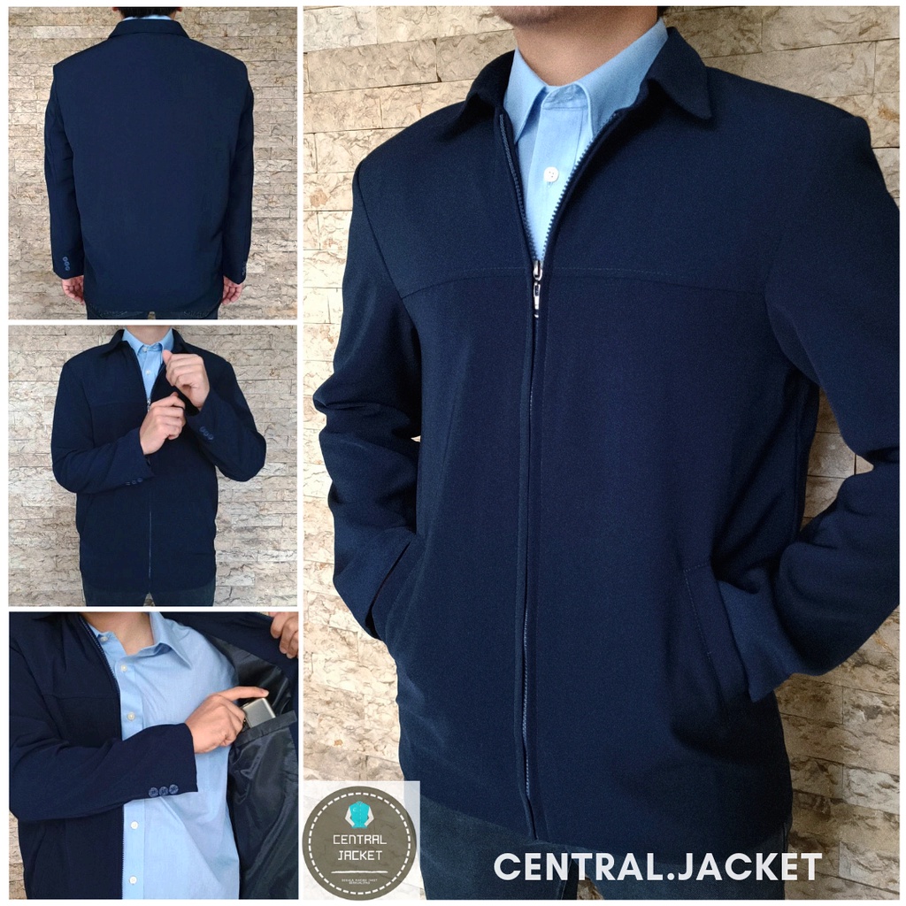 Jual JAKET FORMAL SEMI JAS PRIA - JASKET KANTOR - JASKET SANTRI ...