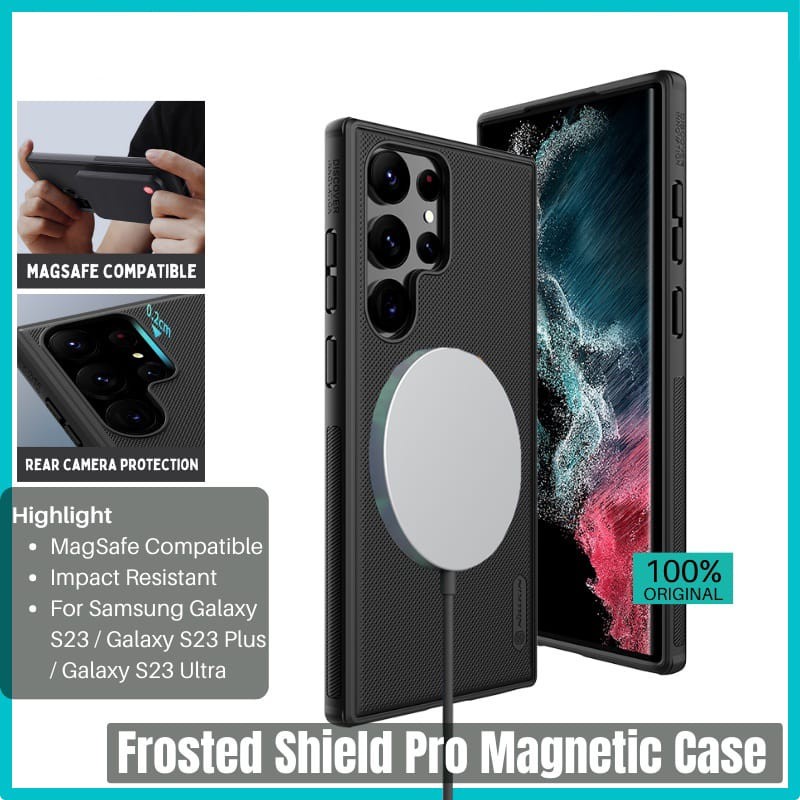 Jual Case Samsung Galaxy S23 / S23 Plus / S23 Ultra Nillkin Frosted Pro ...