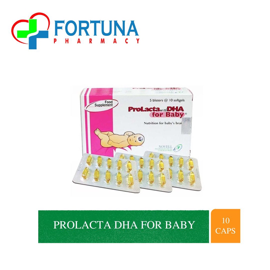 Jual Prolacta DHA for Baby 10 Softgel - 1 Blister | Shopee Indonesia