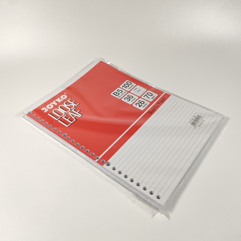 Jual Joyko Loose Leaf B5 100 Lembar | Shopee Indonesia