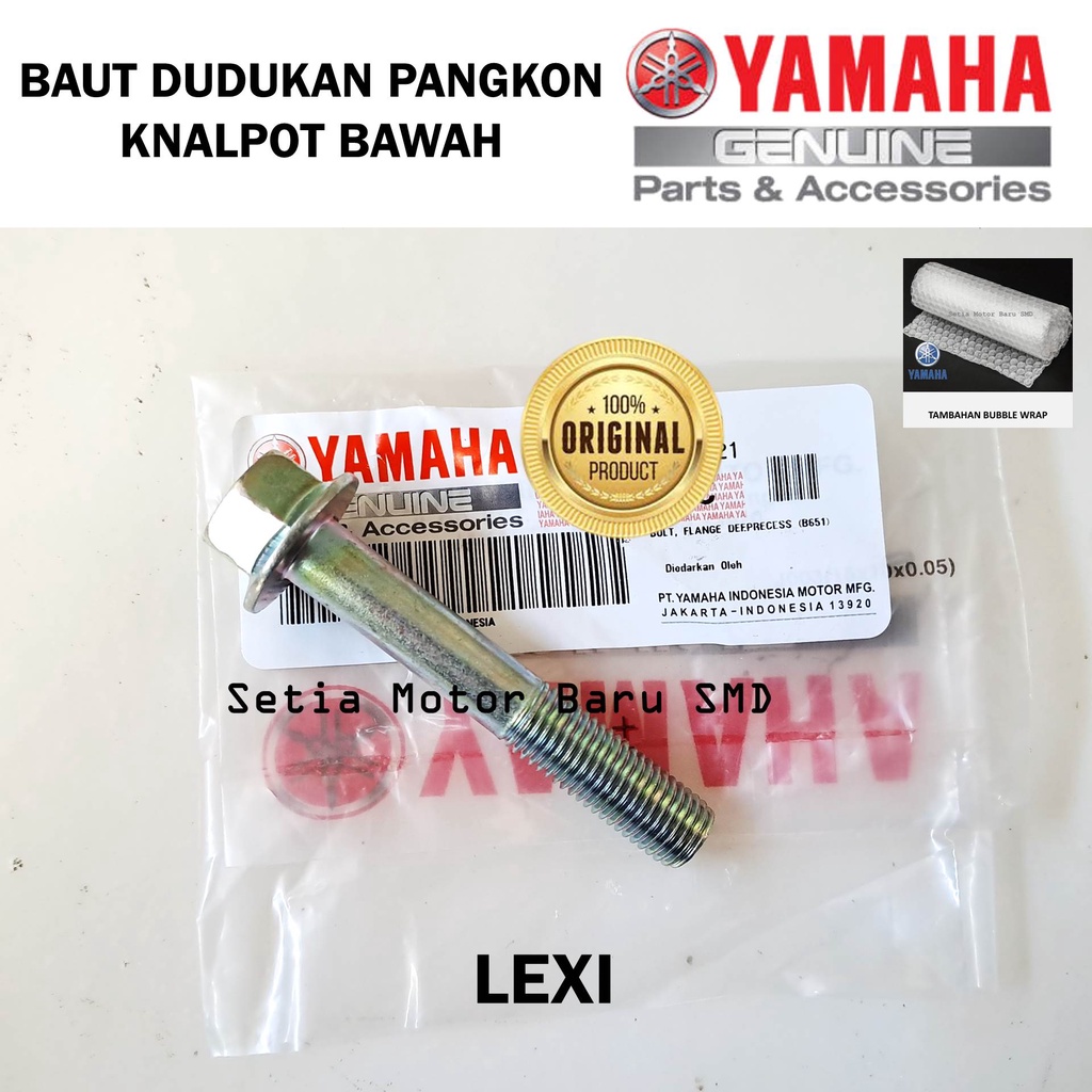 Jual Bolt Baut Flange Dudukan Pangkon Knalpot Bawah Lexi All New Aerox ...