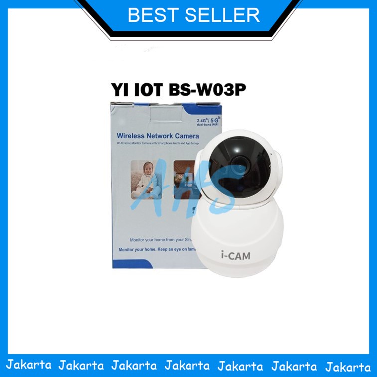 Jual Best Seller Ip Camera Indoor Yi Iot Dome iCam 1080p Full HD 5Ghz ...
