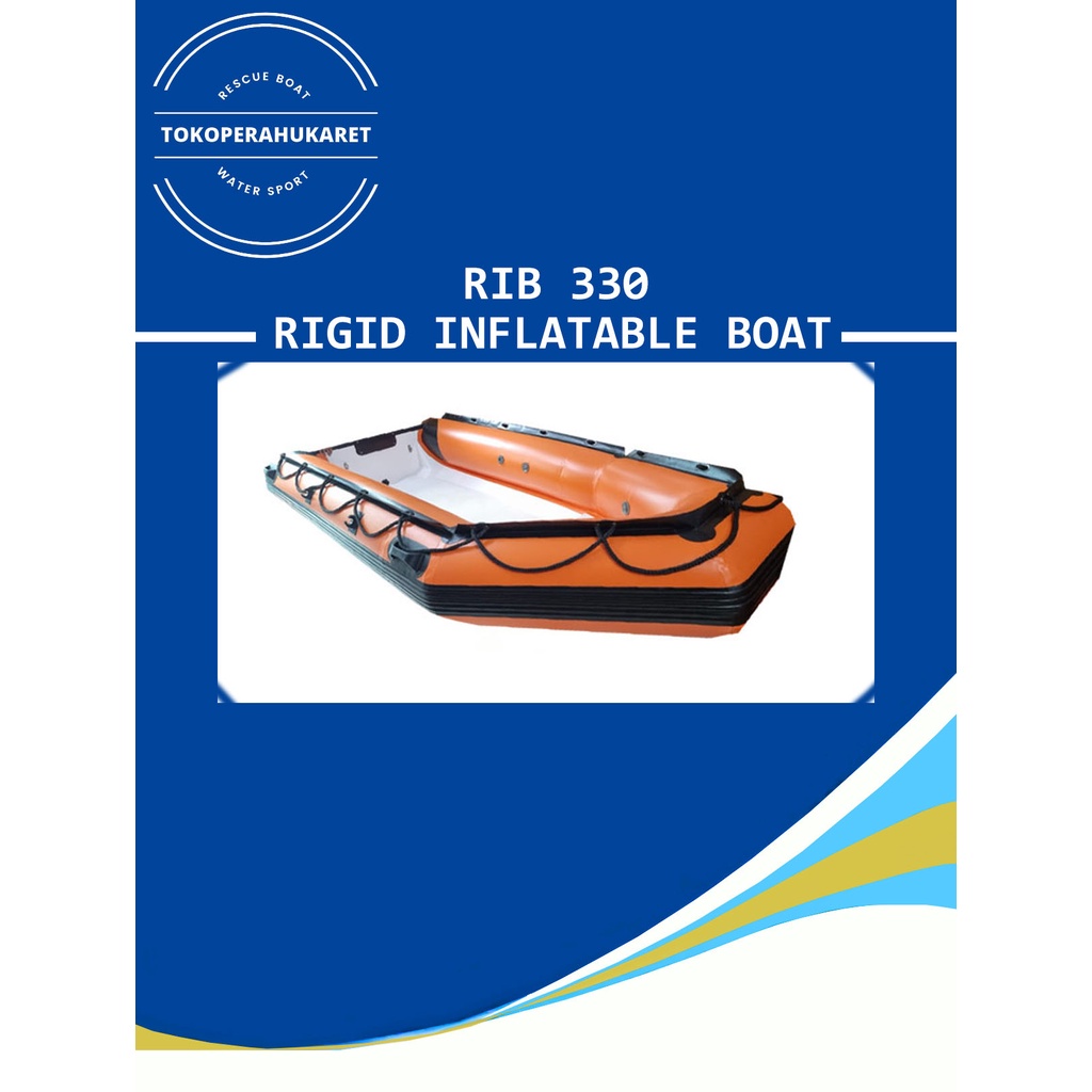 Jual Perahu Karet Standar Rescue BASARNAS RIB Rigid Inflatable Boat ...