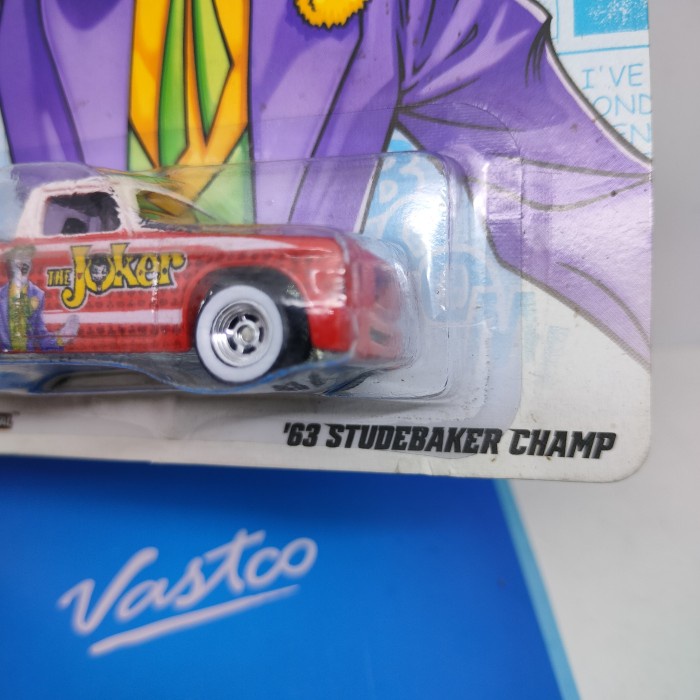 Jual HOT WHEELS DC COMICS THE JOKER 63 STUDEBAKER CHAMP HOTWHEELS ...