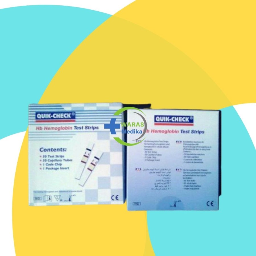 Jual Quick Check HB Stik - Strip Hb Hemoglobin | Shopee Indonesia