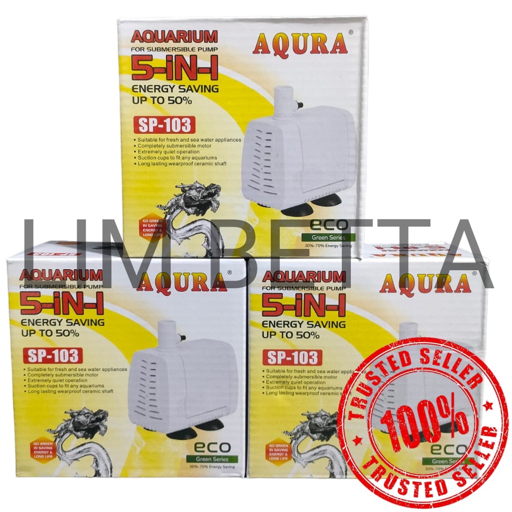 Jual POWER HEAD AQURA SP-103 / POMPA AQUARIUM AQURA 103 | Shopee Indonesia