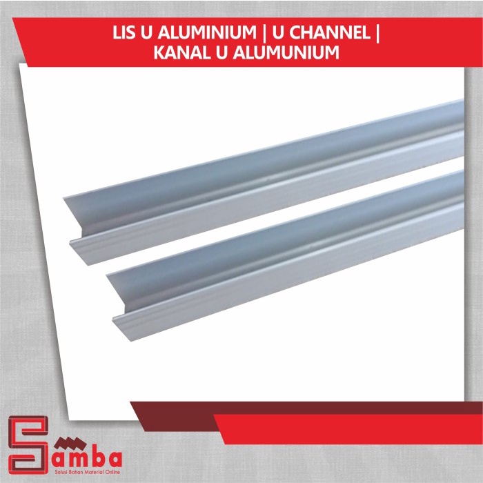 Jual ^%^%^%^%] LIS U ALUMINIUM U CHANNEL KANAL U ALUMUNIUM | Shopee ...