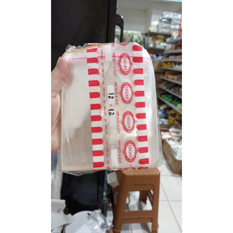 Jual plastik Roti / Plastik Opp 12x12 (Tipis) | Shopee Indonesia