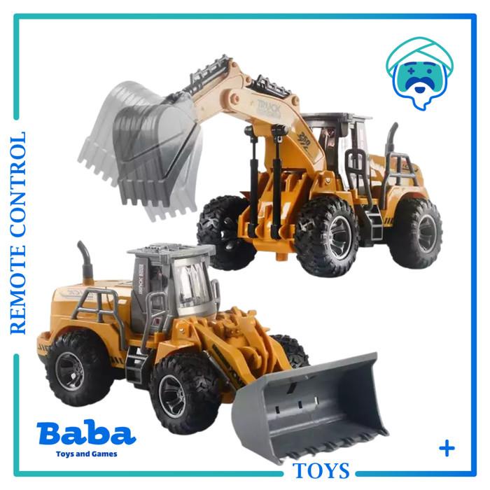 Jual Mainan Remote Control RC Konstruksi Construction Excavator Beko ...