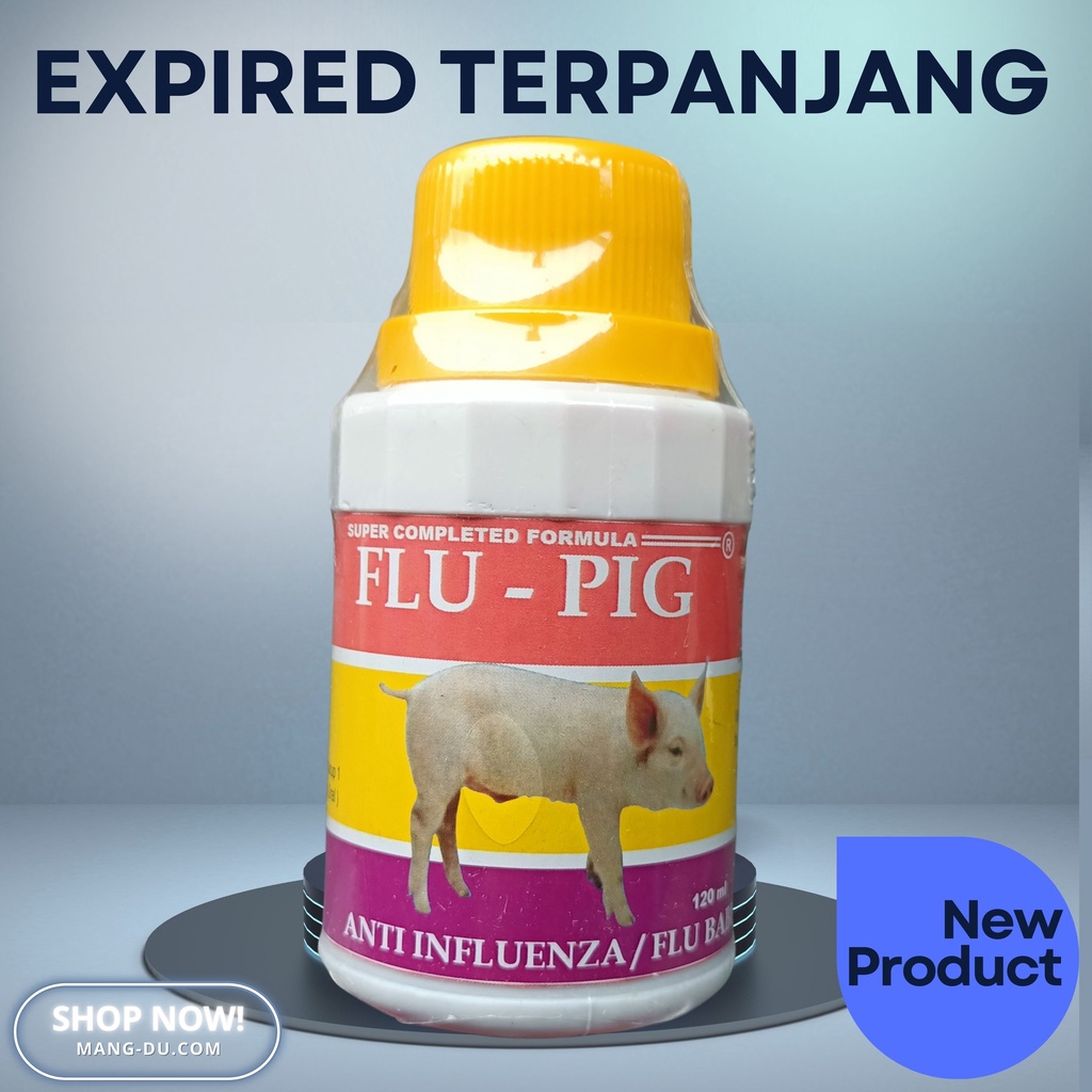 Jual Flu Pig Liquid 120 ml Original - Obat Anti Influenza Babi ...