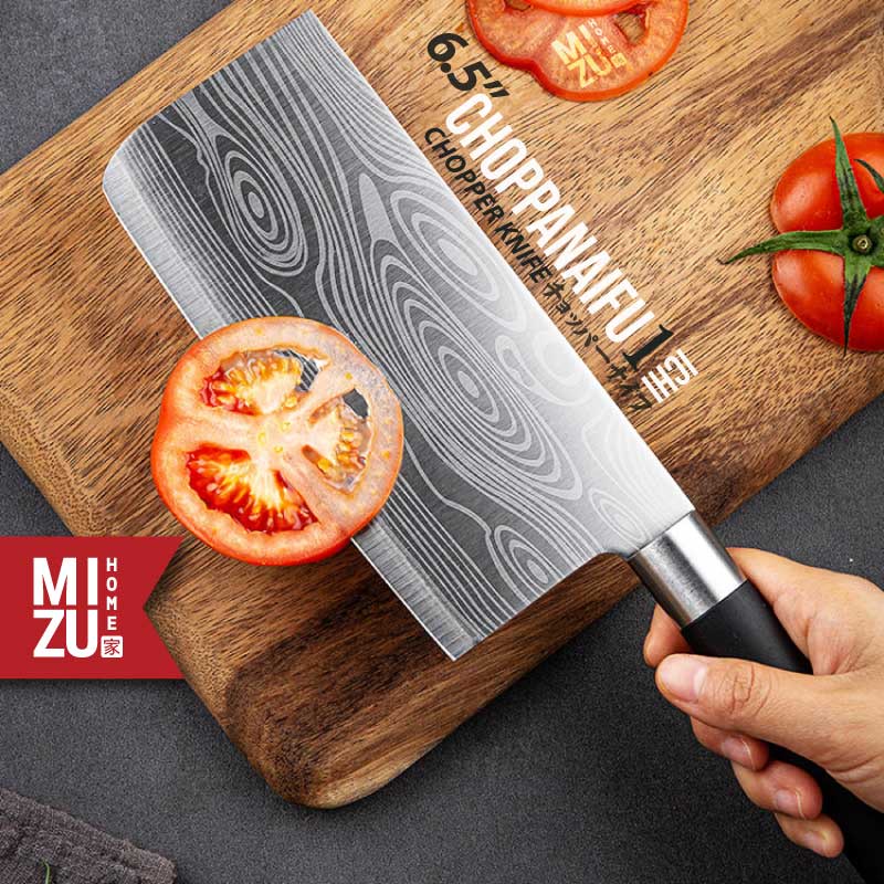 Jual MIZU CHOPPANAIFU-ICHI 6.5" Chopper Knife Vegetable Cleaver Stainless Steel Pisau Cincang ...
