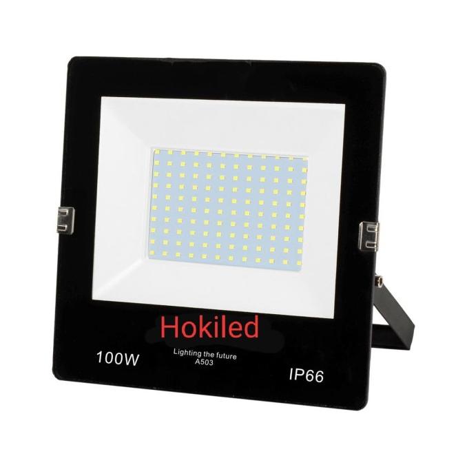 Jual Lampu Sorot Led Floodlight Tembak 100W/100 Watt Smd Jalan Outdoor | Shopee Indonesia