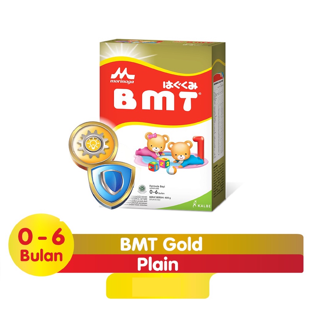Jual Morinaga BMT Gold 0-6 Bulan Susu Formula Bayi 200gr, 400gr, 800g ...