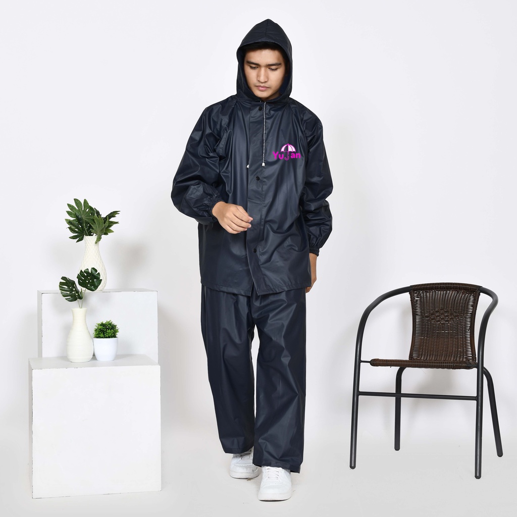 Jual Jas Hujan Pria Wanita / Jas Hujan Raincoat Wanita Pria / Jas hujan Tebal Dewasa Pria Wanita ...