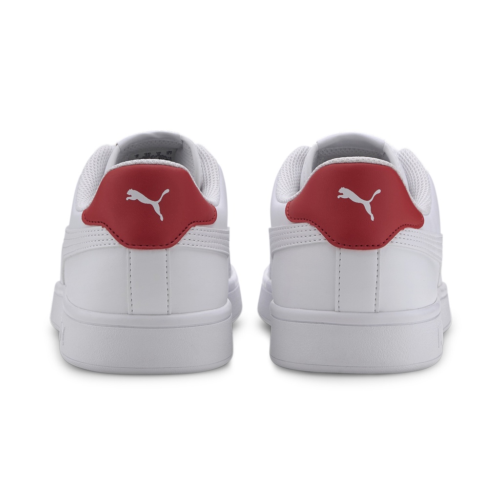 Jual PUMA Sepatu Smash v2 Sneakers White-High Risk Red | Shopee Indonesia