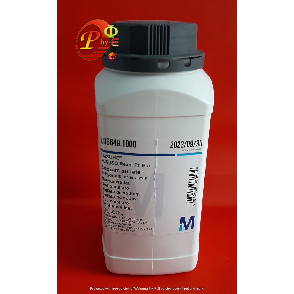 Jual Sodium sulfate / Natrium Sulfate / Na2SO4 MERCK Ecer Per Gram ...