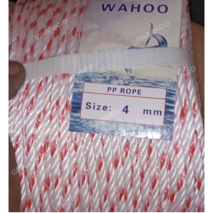 Jual TAMBANG 4MM PPD / TALI TAMBANG PPD 4MM | Shopee Indonesia