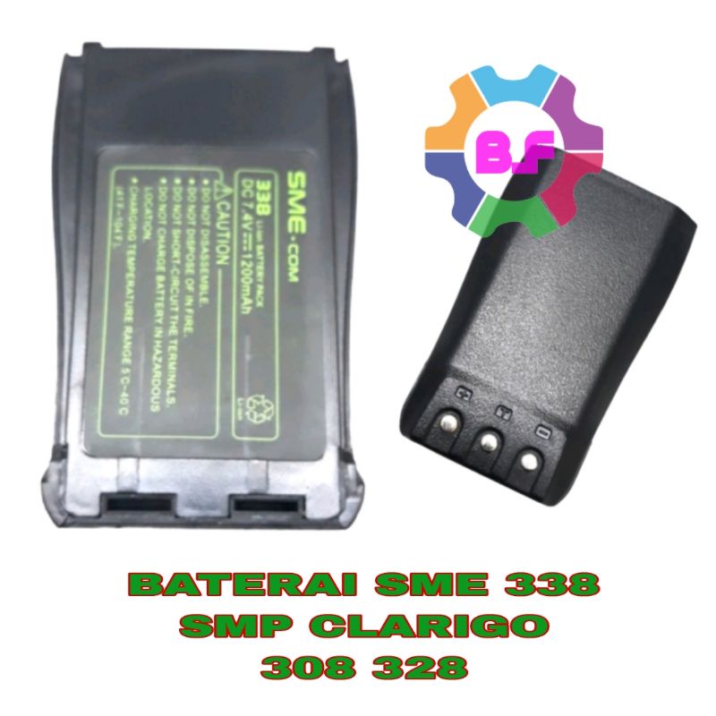 Jual BATERAI HT SME 338 SMP CLARIGO 308 328 ORIGINAL | Shopee Indonesia