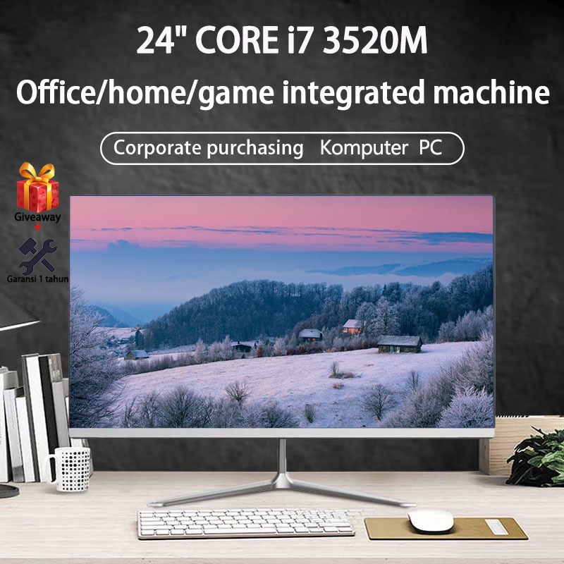 Jual AST PC komputer gaming full set Corei7 baru Ram16G+512SSD 22/24 ...