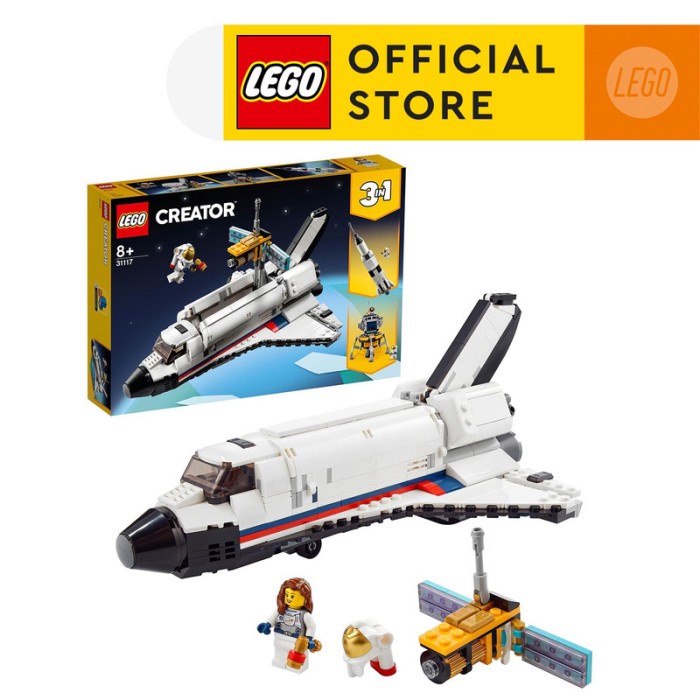 Jual Brick Lego Lego Creator 31117 Space Shuttle Adventure (486 Pieces ...