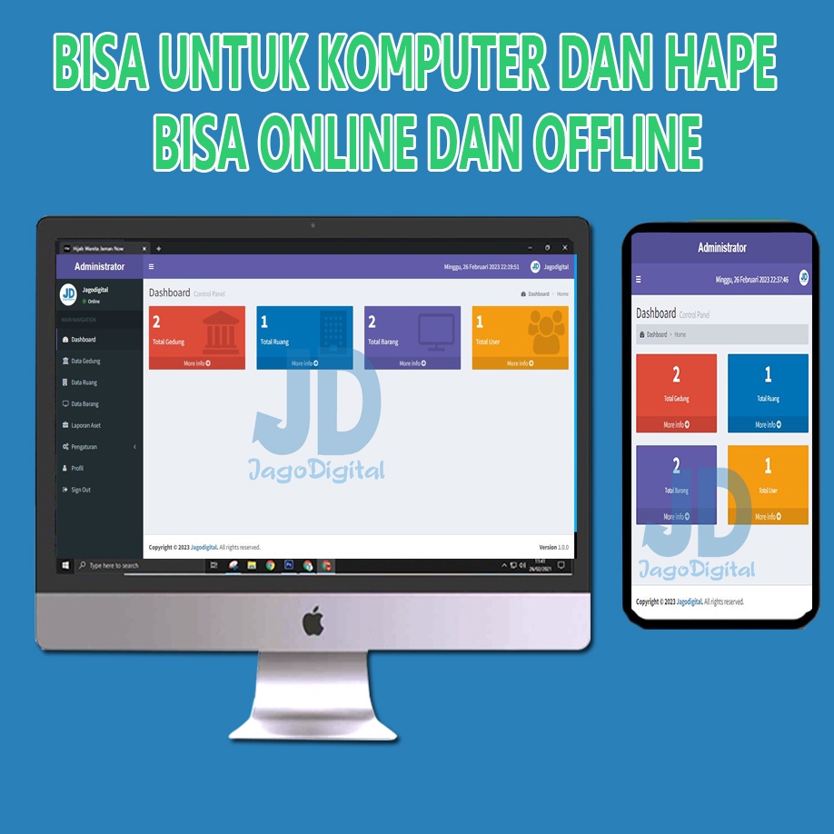 Jual Aplikasi Aset Inventaris Barang Kantor Berbasis Online dan Offline ...
