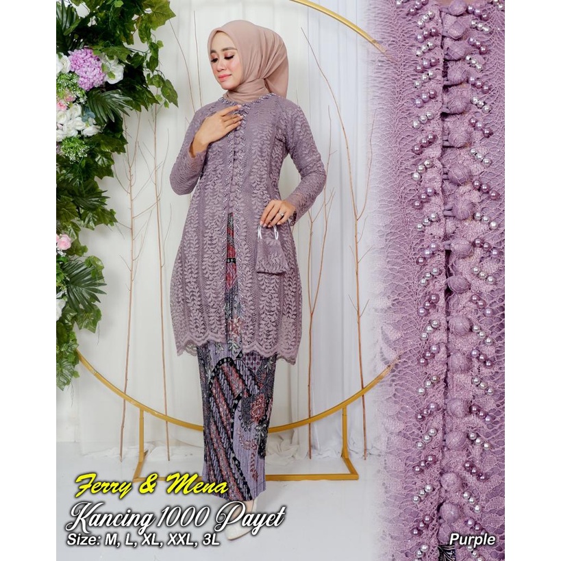 Jual SET KEBAYA TUNIK KANCING SERIBU PAYET VOL 1 BUAT KONDANGAN LAMARAN DAN WISUDA | Shopee ...