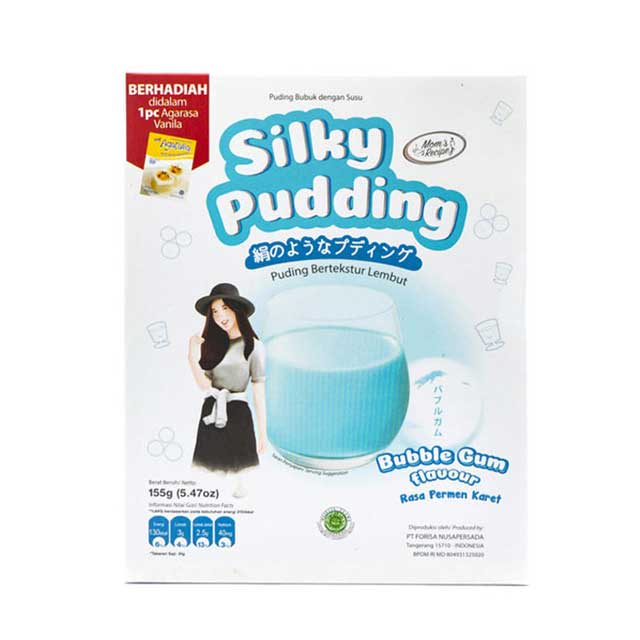 Jual FORISA SILKY PUDDING BUBBLE GUM 155 G | Shopee Indonesia