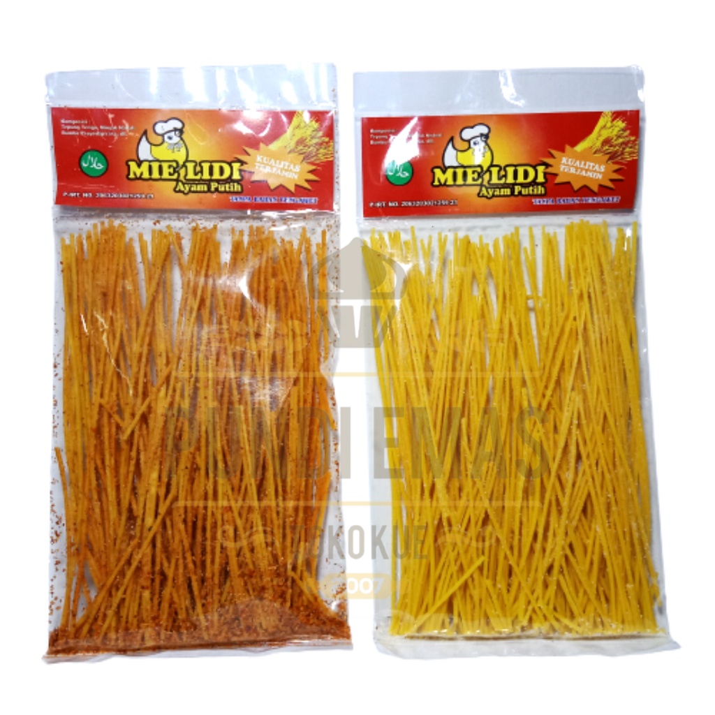 Jual Mie Lidi / Mie Lidi Ayam Putih Super Pedas Dan Asin / Makanan ...