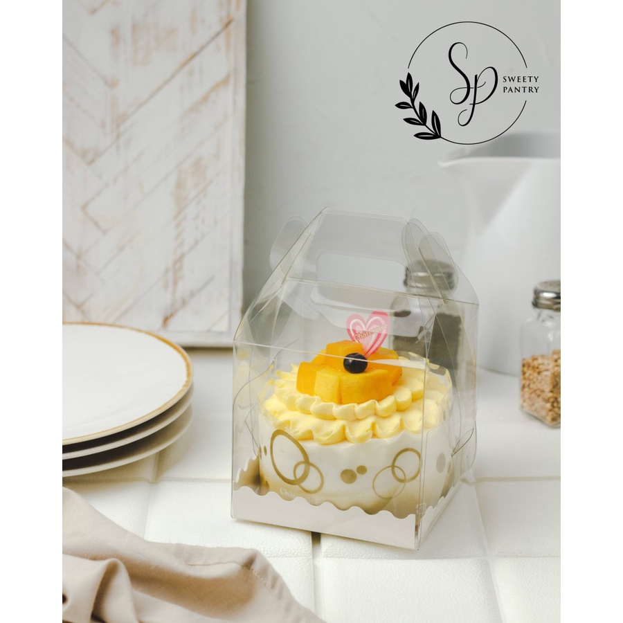 Jual 5PCS - MIKA DELI 111111 - Dus mika box packaging mini cake Kotak ...