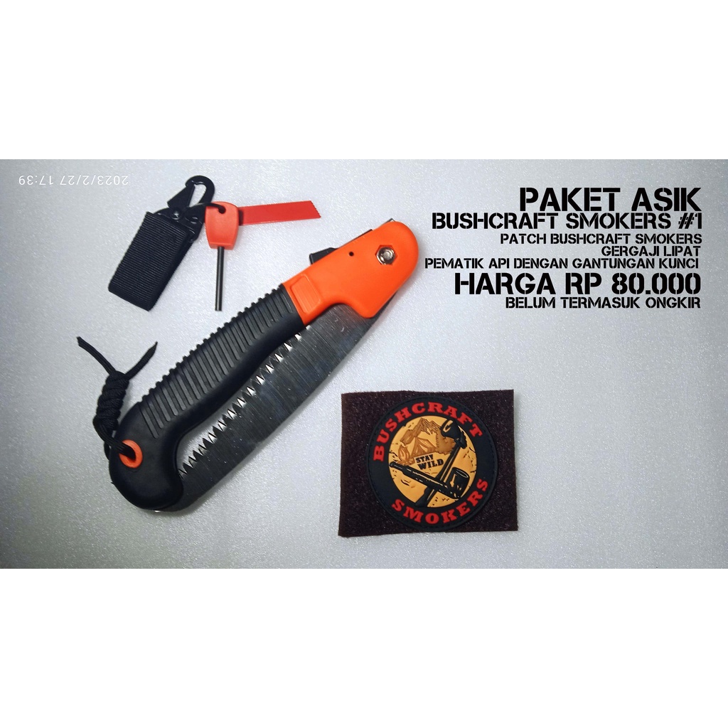 Jual Paket asik Bushcraft Smokers #1 | Shopee Indonesia