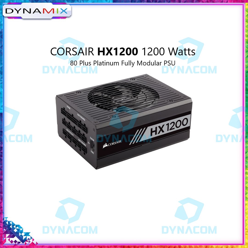 Jual Corsair Power Supply HX1200 1200 Watts 80 Plus Platinum - Fully ...