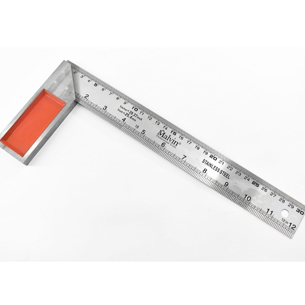 Jual siku tukang 12 inchi Penggaris Siku Tukang 12 Inch 30Cm Penggaris ...