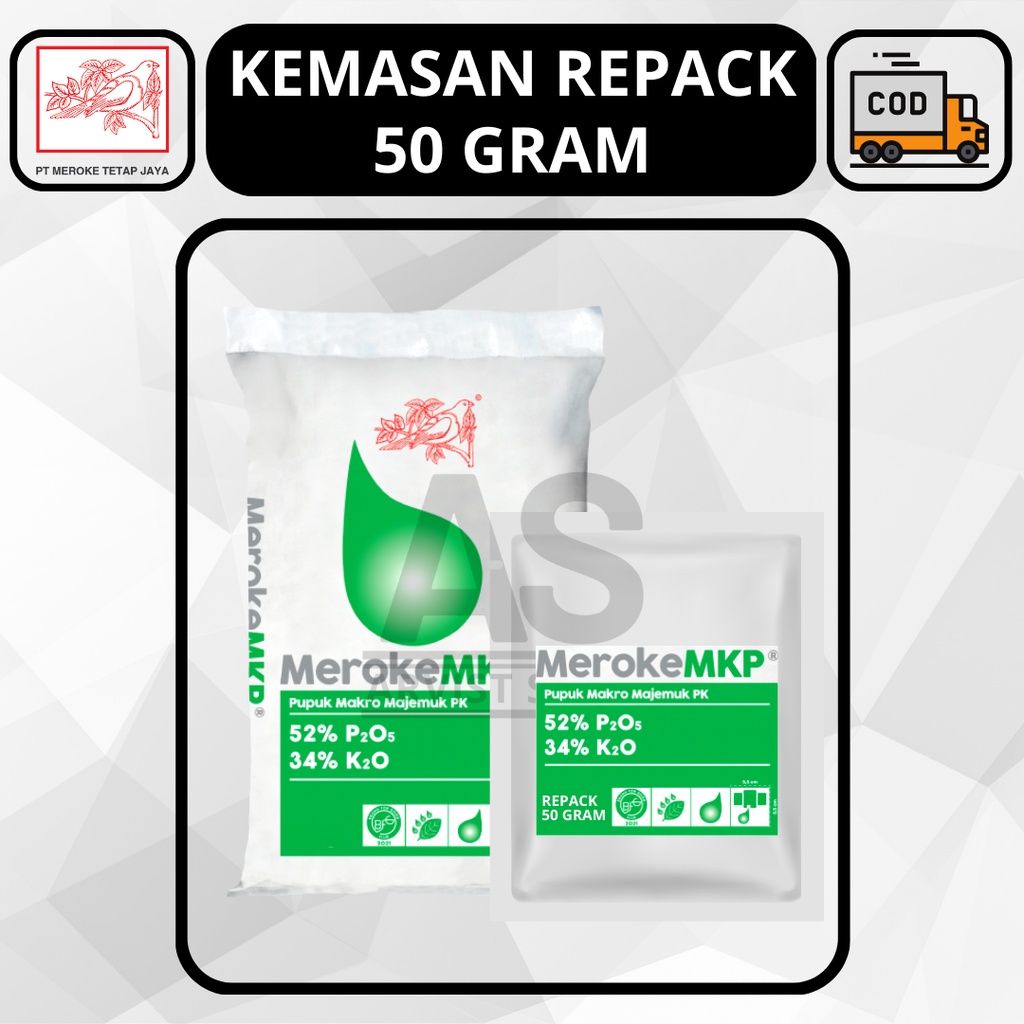 Jual Pupuk MEROKE MKP Kemasan Repack 50 Gram Mono Kalium Phosphate ...