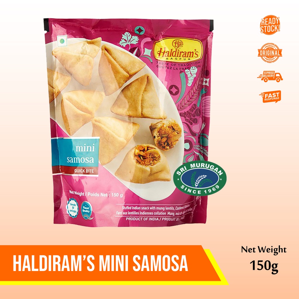 Jual HALDIRAM'S MINI SAMOSA 200GM | Shopee Indonesia