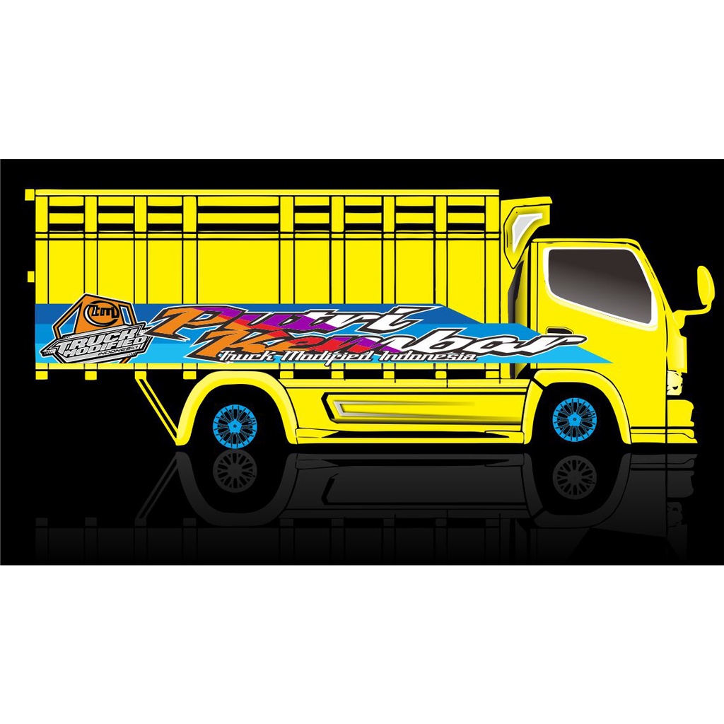 Jual stiker sticker bak truk canter hino giga | Shopee Indonesia