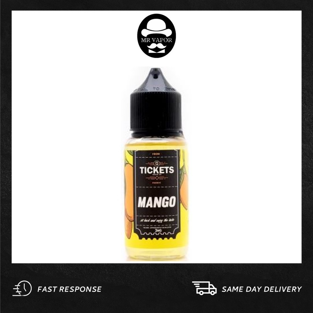 Jual TICKETS MANGO 60ML ORIGINAL! | Shopee Indonesia