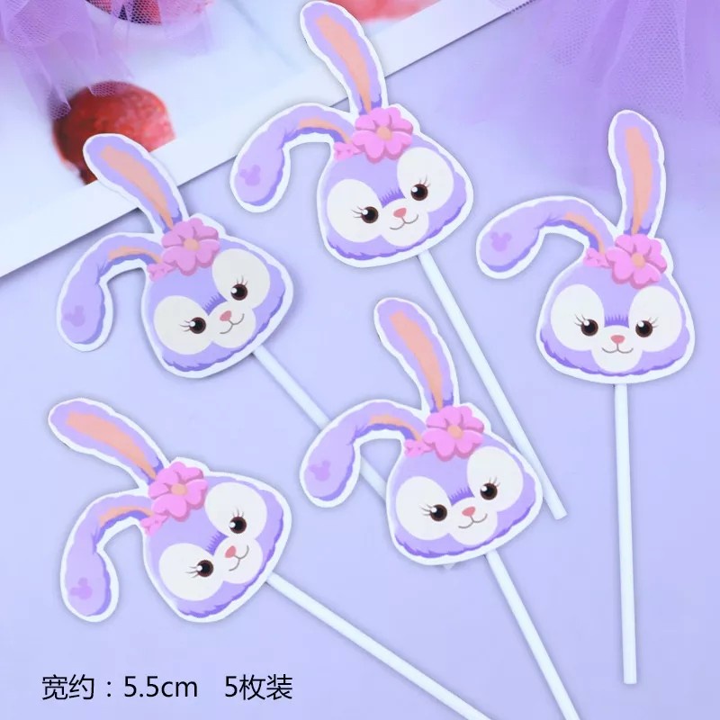 Jual TOPPER DISNEY STELLA LOU / BUNNY UNGU/ LINABEL/TOPPER HIAS KUE ...