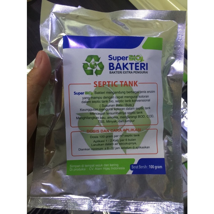 Jual Super bio bakteri (Bubuk pengurai tinja untuk septic tank/sepiteng ...
