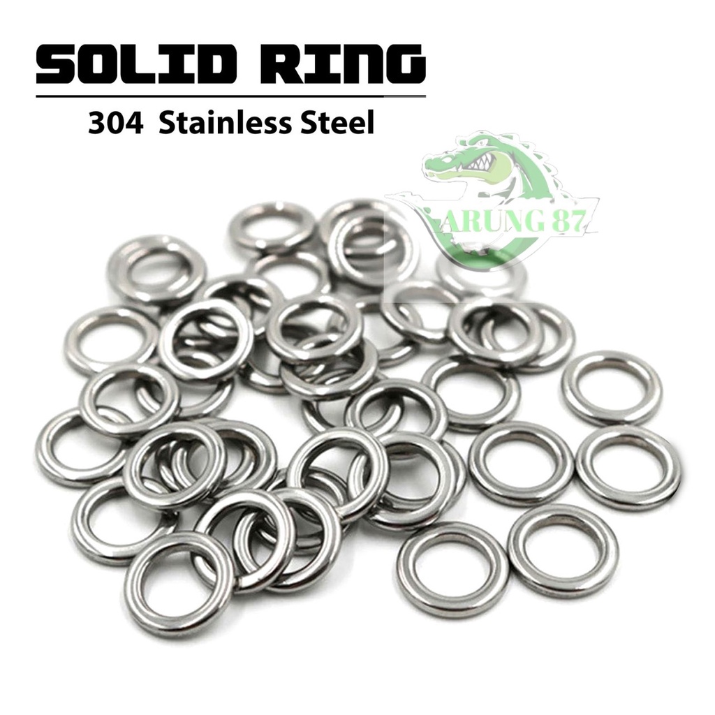 Jual Solid ring stainless steel 304 Assit Hook, isi 100pcs | Shopee ...