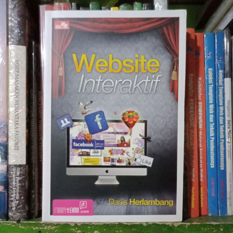 Jual Buku Website Interaktif Danis Herlambang Elex Media Komputindo ...