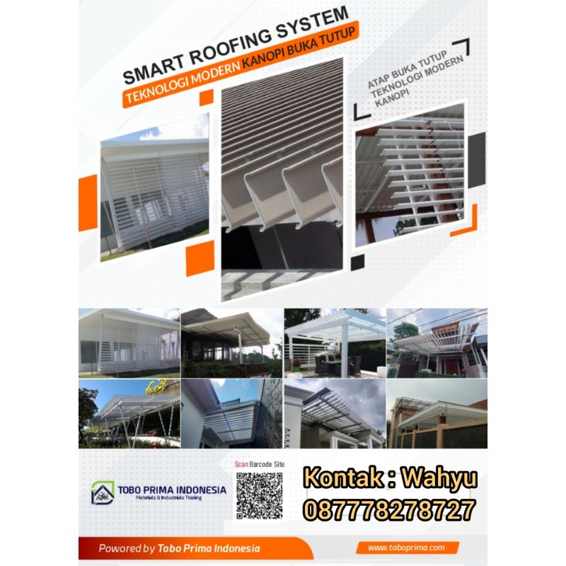 Jual Atap buka tutup otomatis manual sliding remote sensor genteng ...