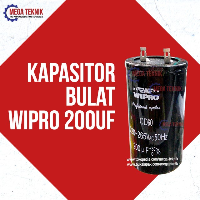 Jual @#@#@#] Kapasitor / Capasitor Bulat Electro Motor Listrik Dinamo ...