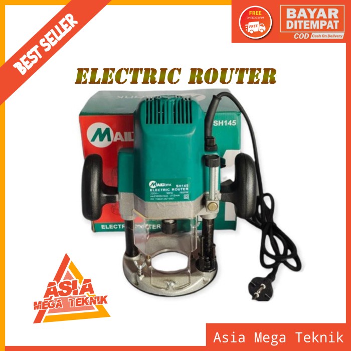 Jual Terlaris Mailtank Sh-145 Mesin Router Profil Kayu Besar 12Mm Mesin ...